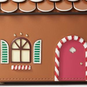 kate spade | Bags | Nwt Kate Spade Gingerbread House Purse Top Handle ...
